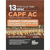 Buy Disha UPSC CAPF AC Central Armed Police Forces Assistant Commandant ...