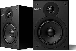 Cambridge Audio SX-50 Bookshelf Speaker - Compact Pair Of Bookshelf ...