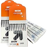 WIN Guide Pens Refills | 30 Black Ink Refills | 0.6 mm Tip | Smooth ...