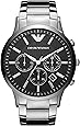Emporio Armani Men's Chronograph Quartz Watch with Stainless Steel ...