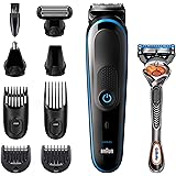 Braun Regolabarba Uomo 6 in 1 Tutto in 1 MGK3021 Rifinitore, Rasoio Elettrico Barba ...