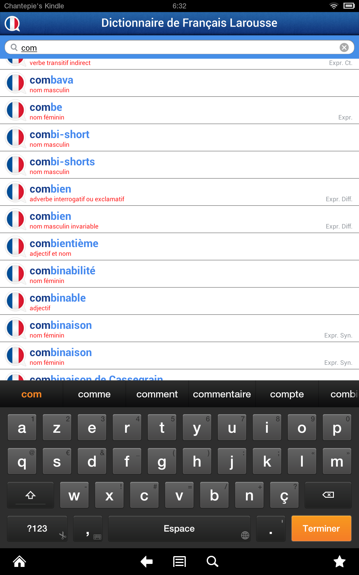 Dictionnaire de français Larousse: Amazon.fr: Appstore pour Android