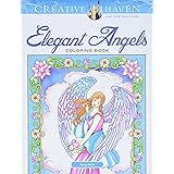 Creative Haven Beautiful Angels Coloring Book: Amazon.co.uk: Sarnat ...