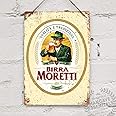 Birra Moretti Italian Beer Vintage Tin Sign Metal Decor Metal Sign Wall ...