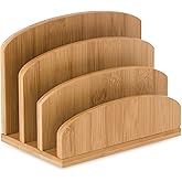 OSCO Brown Faux Leather Letter Holder | Mail Sorter | Post Rack ...