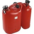 Oregon 562407 Red Combi-Can, 5 Litres Fuel and 3 Litres Oil : Amazon.co ...