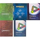 CLASS - 11 SET OF 5 BOOKS PCM ( PHYSICS 1 & 2 , CHEMISTRY 1 & 2 ...