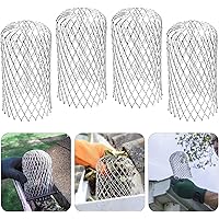4 Pack Aluminum Gutter Guards Expandable Filter Strainer Leaf Strainer ...