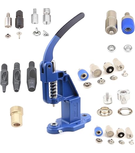 Punch Die Set 5-Size Leather Hole Punch Set - 1mm To 9mm Punch Dies For ...