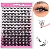 Individuele Wimpers D Krul Cluster Wimperset 12-16mm C3+C9 0.07mm Mix ...
