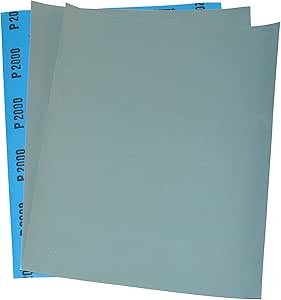 Grit 2000 Wet and Dry Sandpaper P2000 Ultra Fine Sand Paper : Amazon.co ...