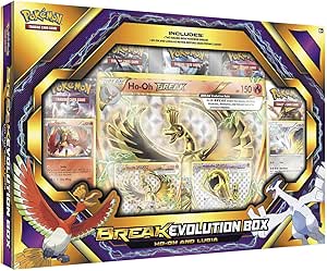 Pokemon TCG: BREAK Evolution Box 2 Featuring Ho-Oh and Lugia : Amazon ...
