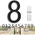 House Numbers Large Door Numbers Black House Numbers 7 Inch Metal House ...