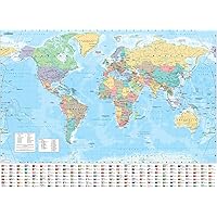 Collins Children’S World Wall Map: An Illustrated Poster For Your Wall ...