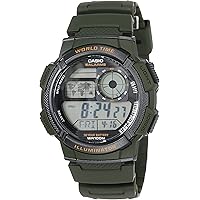 Casio Youth-Digital Grey Dial Men's Watch-AE-1000W-1AVDF (D080) : Classic: Amazon.in: Fashion