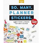 So. Many. Planner Stickers. : 2,600 Stickers to Decorate, Organize, and ...