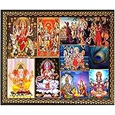 Bajaj Divine World | 5 in one god frame for pooja | frame of radhe ...