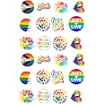 24 x Pre-Cut Pride Cupcake Cake Toppers Fairy Cake Decorations LGBT Gay ...