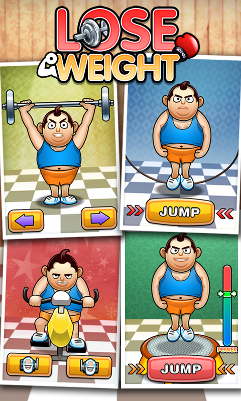 Fat Man Fitness - Mini Games: Amazon.co.uk: Appstore for Android