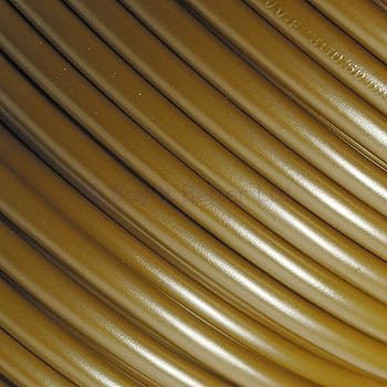 3 Core Gold Lighting Cable Flex 0.5Mm 3 Amp Length 5M: Amazon.co.uk ...