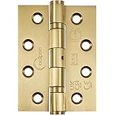 Eclipse Steel Ball Bearing Door Hinges, 4 Inch 102mm, Grade 11, Fire Rated, One Pair & Screws ...