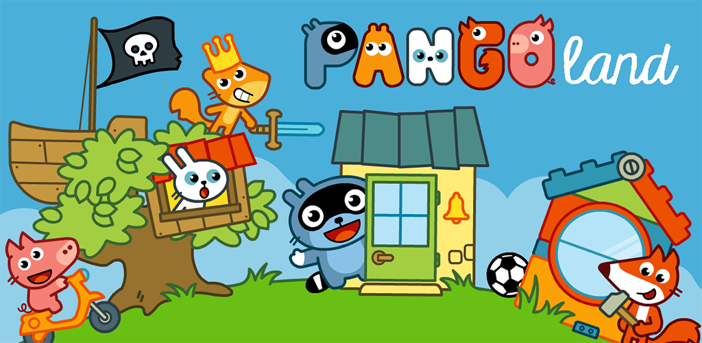 Pango Land - Creative Role-playing dollhouse town for kids 3+ : Amazon ...
