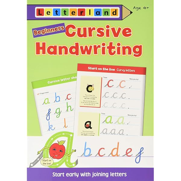 Bel Alphabet D'écriture Cursive “M” Basic & Best Cursive