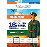 Oswaal NDA-NA (NATIONAL DEFENCE ACADEMY/NAVAL ACADEMY) 16 Previous Solved Papers| Year-wise 2017 ...