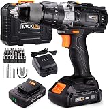 Meister-Basic BAS 180 - 2 Akku-Bohrschrauber 18V mit 2 Akkus im Koffer ...