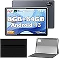 Tibuta Tablet Android 13, tablet da 10 pollici con custodia protettiva, processore quad-core ...