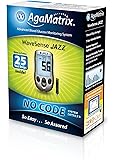 WaveSense JAZZ Wireless Blood Glucose Meter Kit from AgaMatrix - mmol/l ...