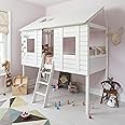 Noa and Nani - Christopher Treehouse Midsleeper Cabin Bed - (White ...