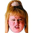 FoxyPrinting Vicky Pollard Celebrity Cardboard Party Face Mask Fancy ...