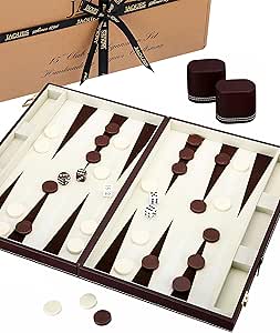 Jaques of London Backgammon Set - 15 Inch Backgammon Sets Finest Games ...
