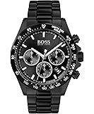 Hugo Boss Herren Chronograph Quarz Uhr mit Edelstahl Armband 1513510 ...