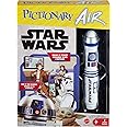 Mattel Games PICTIONARY AIR STAR WARS Family Drawing Game, Lightpen ...