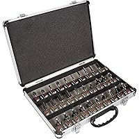 Trend 30 Piece Router Bit Starter Set, 1/4 Inch Shank, Tungsten Carbide ...