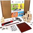 Ash & Co Woodworking Kit for Kids | Carpentry Set for Children | Learn ...