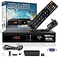HD-LINE HDMI Receiver Satellit HD Digitaler Satelliten Receiver HDMI DVB S2 Receiver für Sat ...