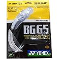 Buy Yonex Badminton Strings BG65 Titanium Online at Low Prices in India ...