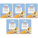 Snackible Dipsters Chips & Dip - Assorted Pack of 5 Flavours (Pack of ...