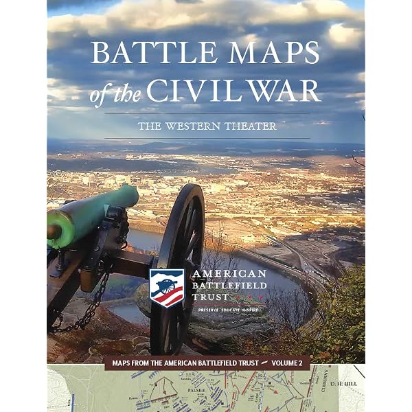 Civil War Western Theater Map