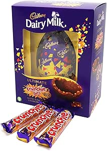 Cadbury Dairy Milk Ultimate Crunchie Bits Shell Easter Egg with 3 ...