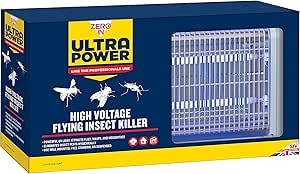Zero In Ultra Power High Voltage Flying Insect Killer (Electric Bug ...