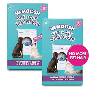 Vamoosh Pet Hair Dissolver- Pet Hair Remover for Washing Machines ...