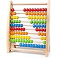 Hape E0412 Rainbow Bead Abacus - Wooden Educational Toy : Amazon.co.uk: Toys & Games