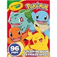 CRAYOLA Pokémon 96 Page Colouring Book | 96 Pages of Pokémon Colouring ...