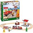 BRIO World Fire and Rescue Firefighter Set for Kids Age 3 Years Up ...