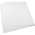 Plasticard 6 Large Sheets of 0.5mm (0.020 inch) Matt White Styrene ...