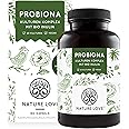 NATURE LOVE® Probiona Komplex - 20 Bakterienstämme + Bio Inulin - 180 ...